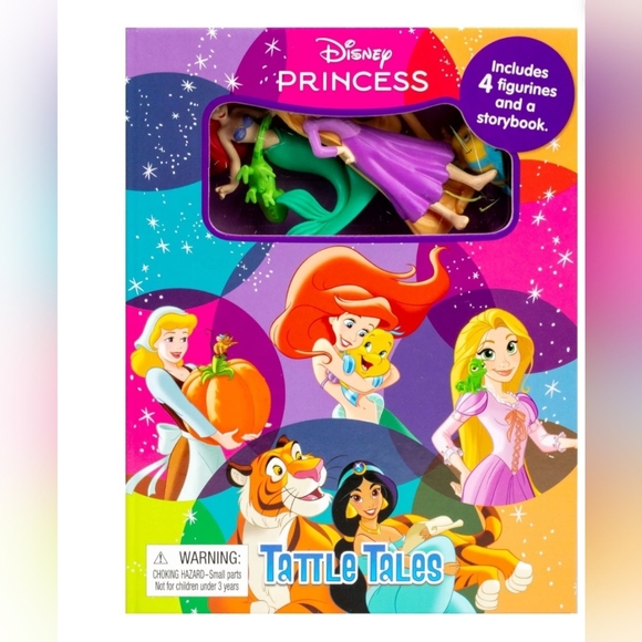 Disney | Toys | Disney Princess Tattle Tales Storybook Set | Poshmark